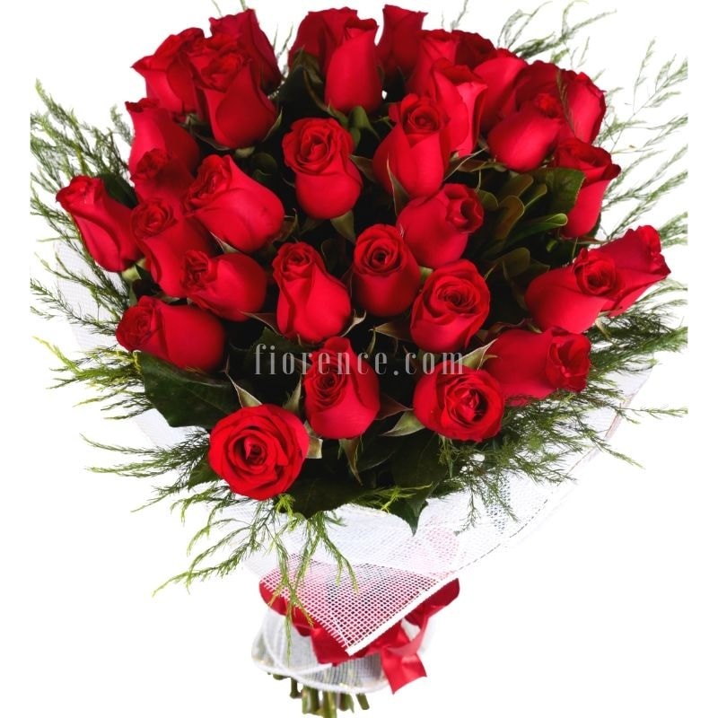 Bouquet de 36 Rosas Rojas - Flores y Regalos a todo México – Fiorence ...